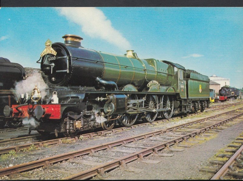 Railway Transport Postcard - G.W.R 'King' Class 4-6-0 No.6000 King ...