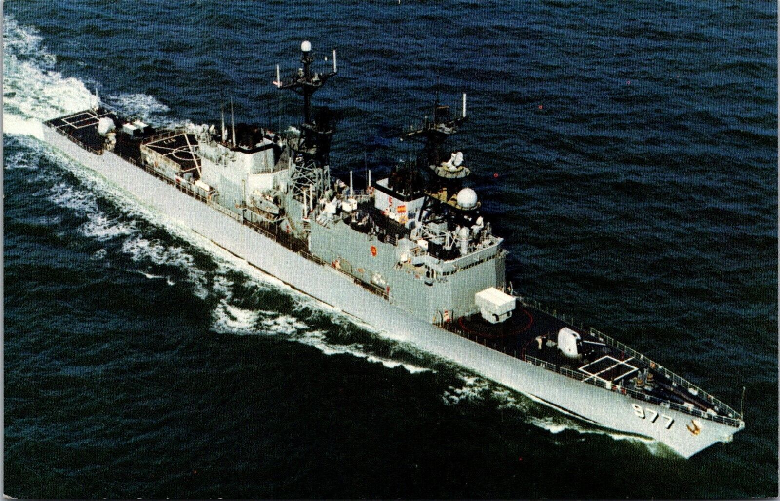 Vtg USS Briscoe DD-997 Naval Ship Destroyer Postcard | Other / Unsorted ...