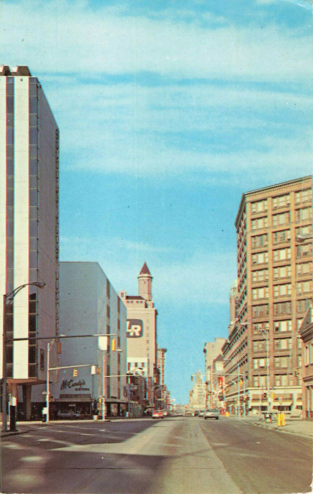 Postcard Main Street Looking West Rochester New York | United States ...