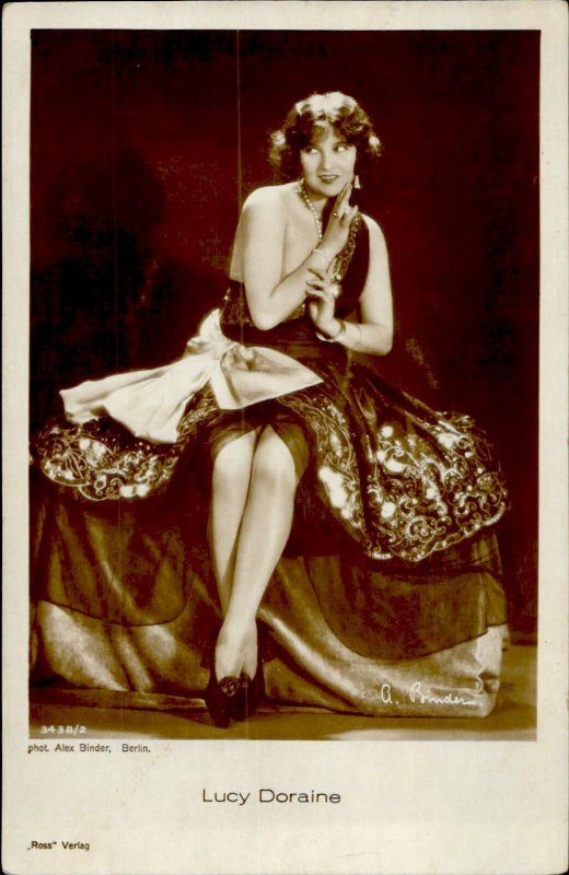 IMV00233 lucy doraine ross verlag germany actress film movie actor ...