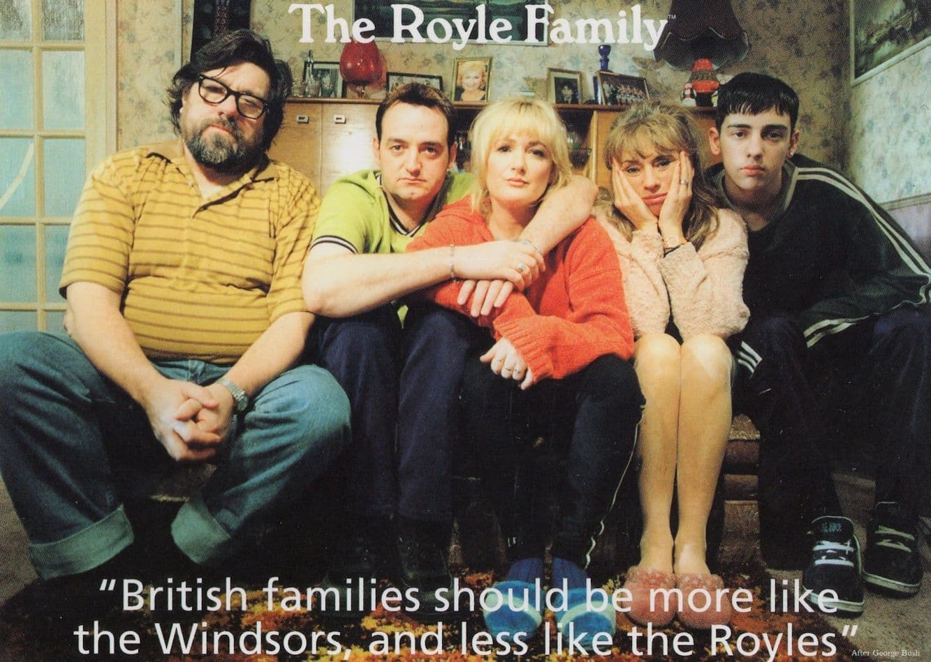 The Royle Family Ricky Tomlinson TV Show Launch Rare Advertising ...