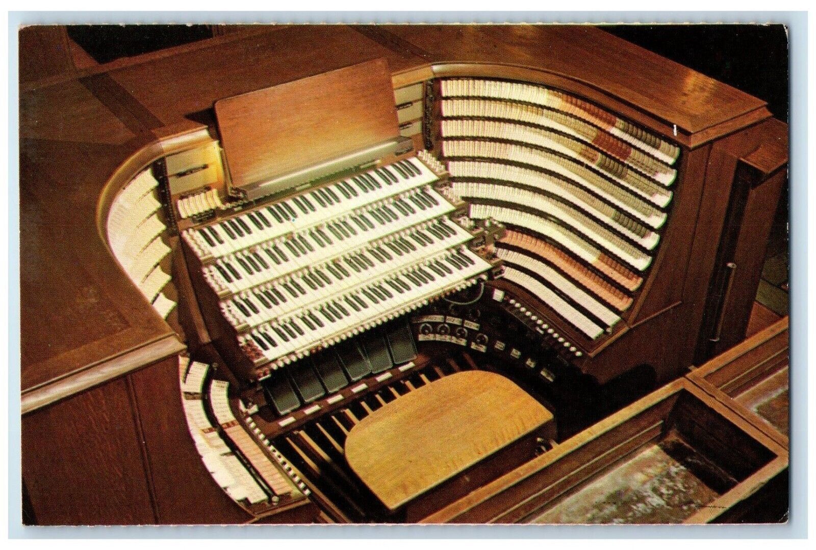 1960 Console Cadet Chapel Organ US Military Academy West Point New York ...