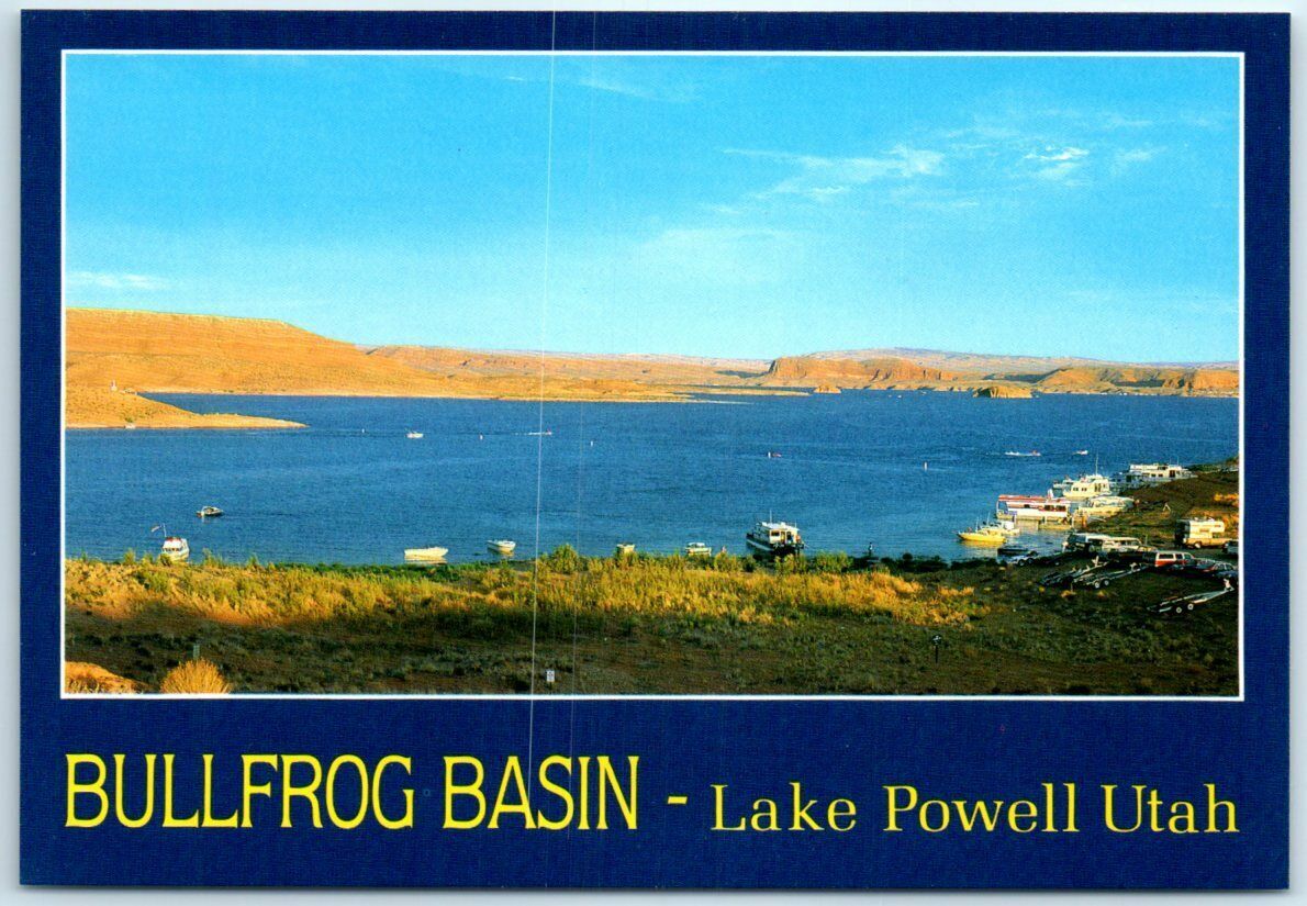 Postcard - Bullfrog Resort and Marina, Bullfrog Basin - Hanksville ...