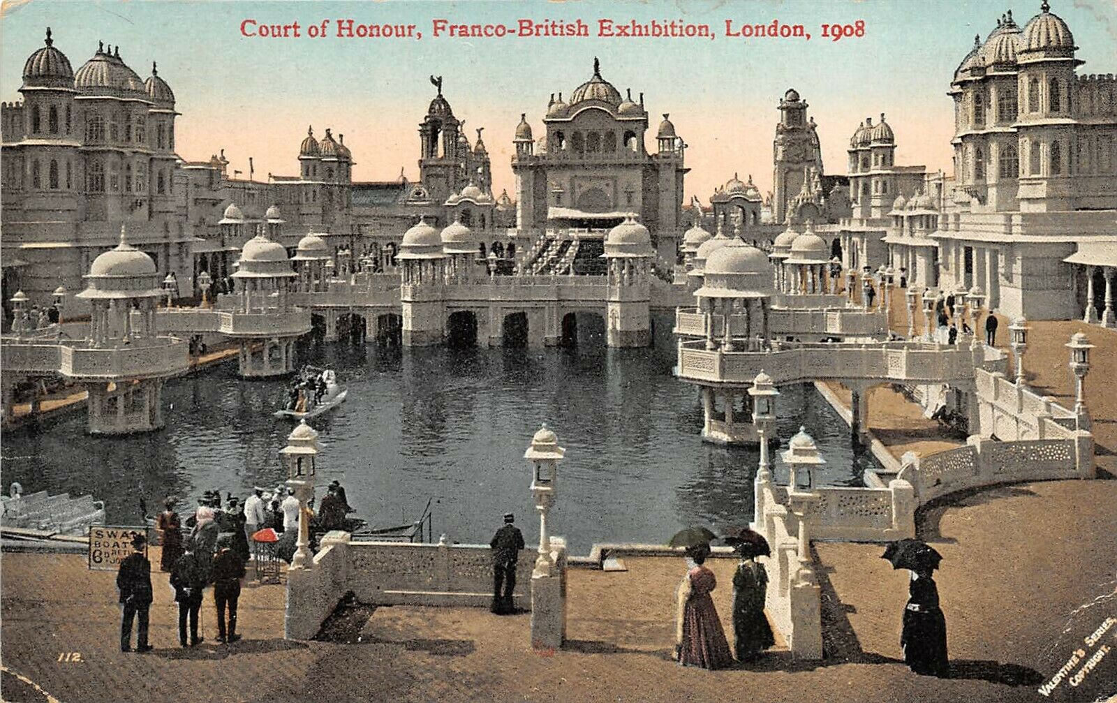 Franco British Exhibition 1908 Postcard Court of Honour | Topics ...