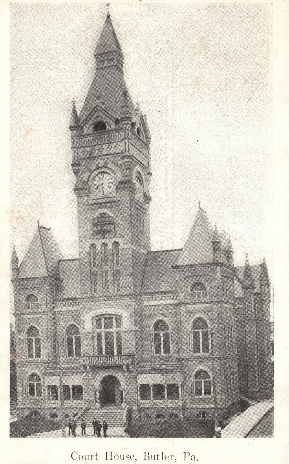 Vintage Postcard 1907 State Court House Building Butler Pennsylvania By ...