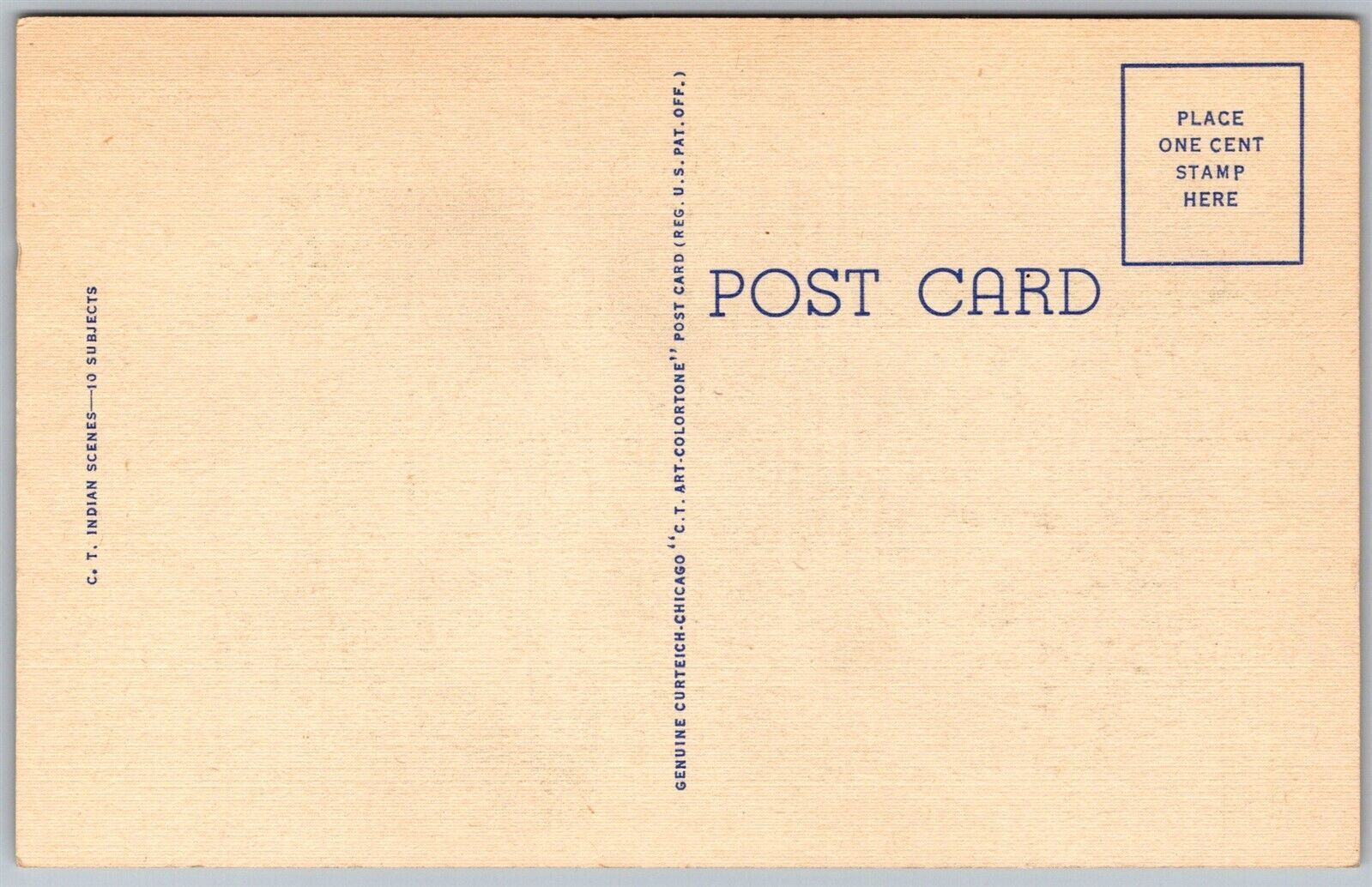 Vtg Native American Indians Canoe Hunt Bow & Arrow 1940s Linen Postcard ...