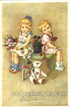 Child, Children Writing on back light indentations left edge, writing ...