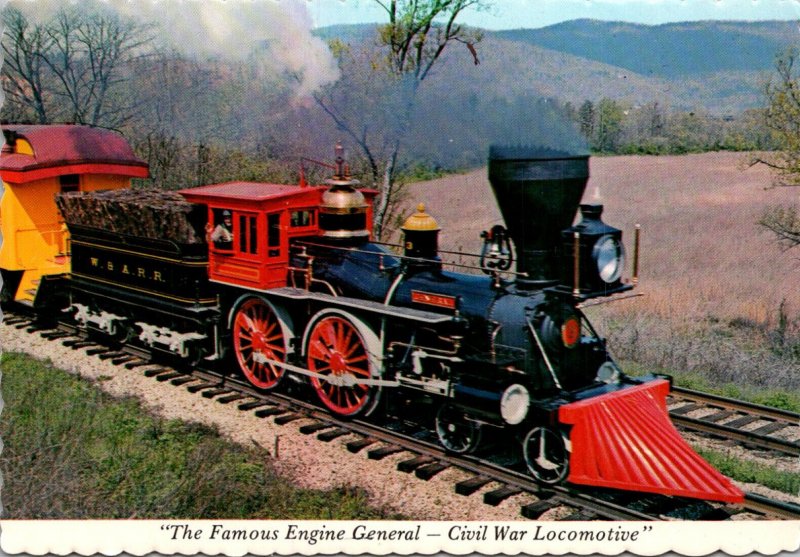 Trains The Famous Engine General Civil War Locomotive | Topics ...