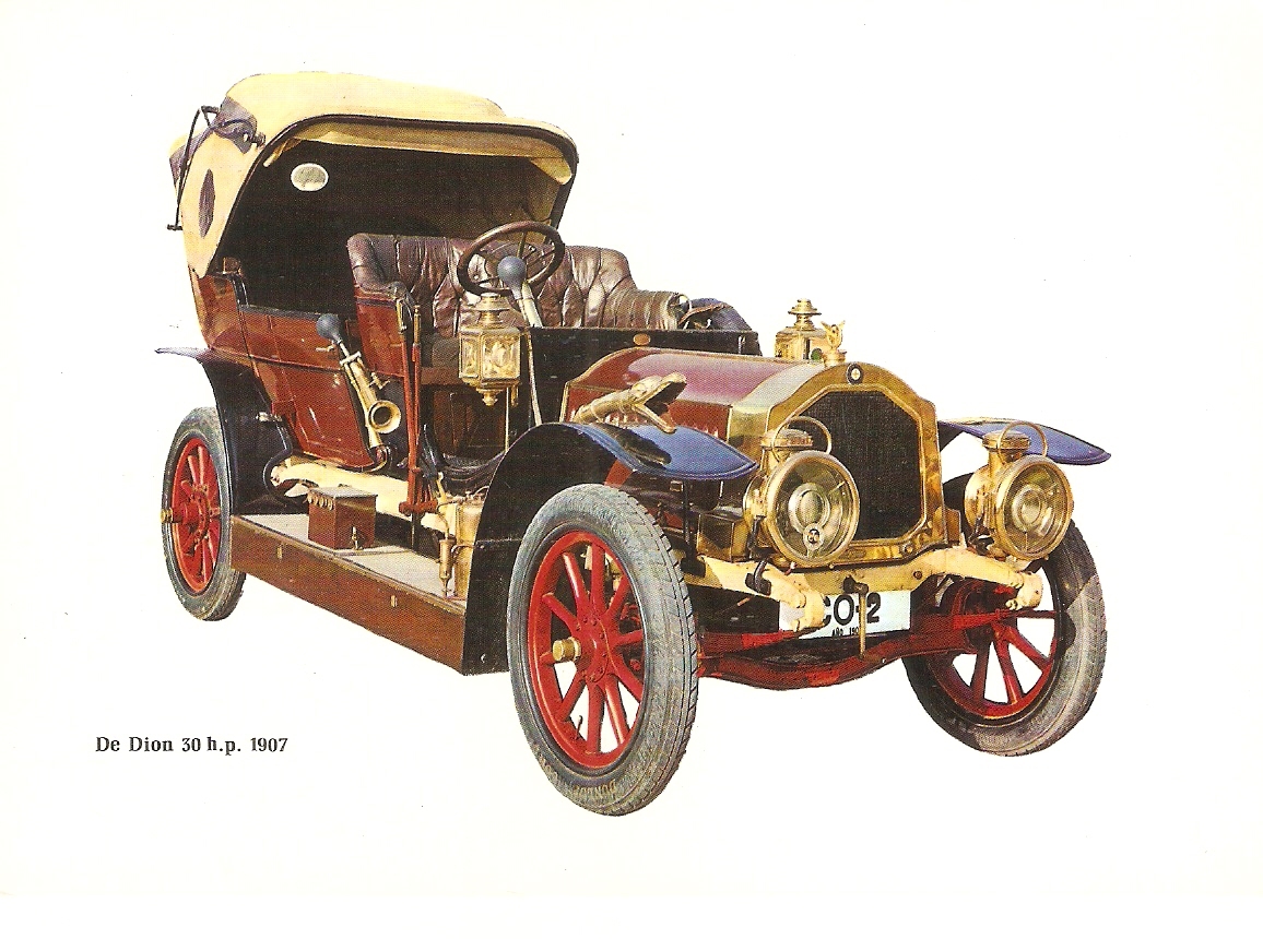 "Vintage Car De Dion 30 h.p. 1907" Nice modern Spanish photo postcard ...