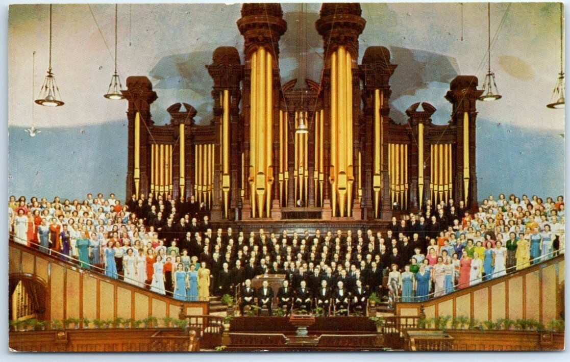"Mormon" Tabernacle Choir and Organ, Temple Square - Salt Lake City ...