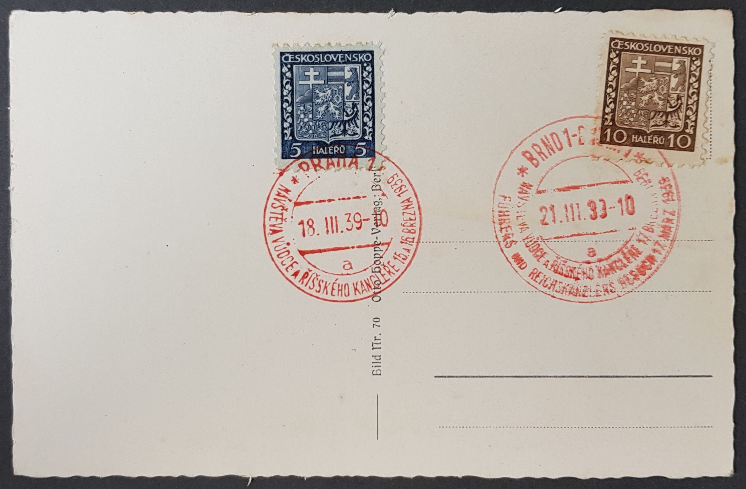 Germany Third 3rd Reich Original Propaganda Postcard Adolf Hitler ...