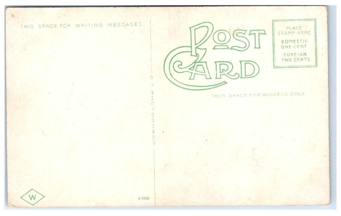 Early 1900s Main Street at Night, Mansfield, Ohio Postcard | United ...