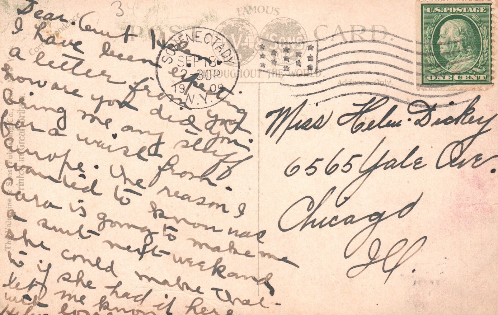 Vintage Postcard 1909 Old Burden Water Wheel By Mr. Henry Burden Troy ...