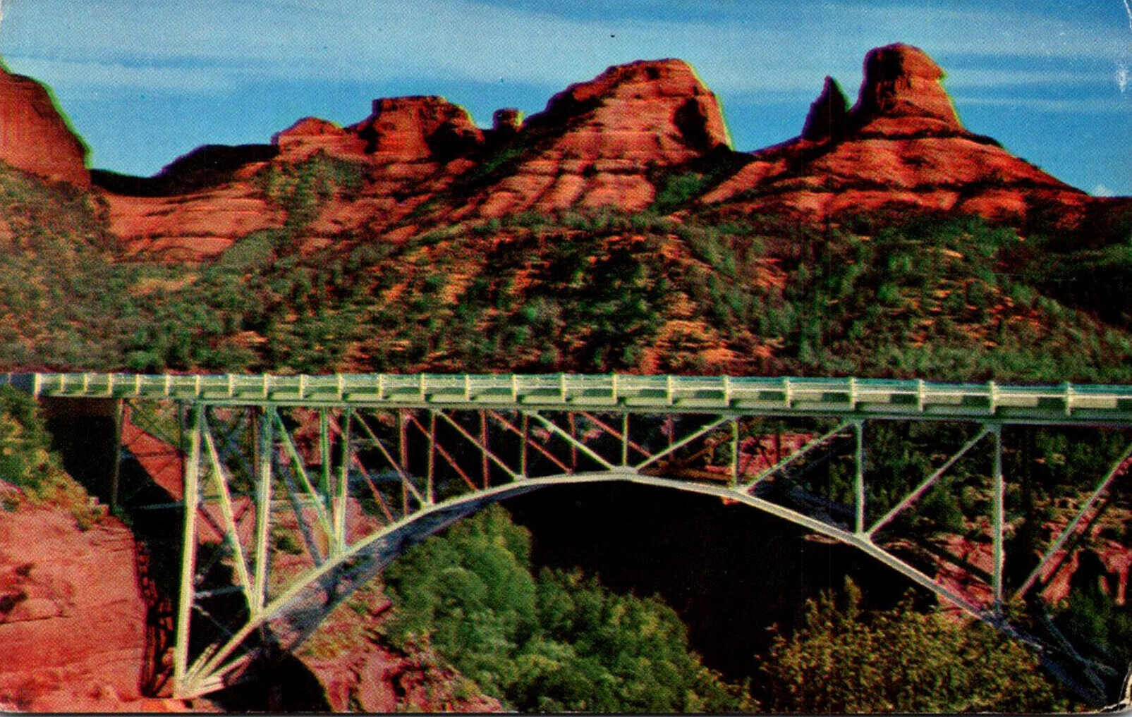 Arizona Oak Creek Canyon Midgely Bridge | United States - Arizona ...