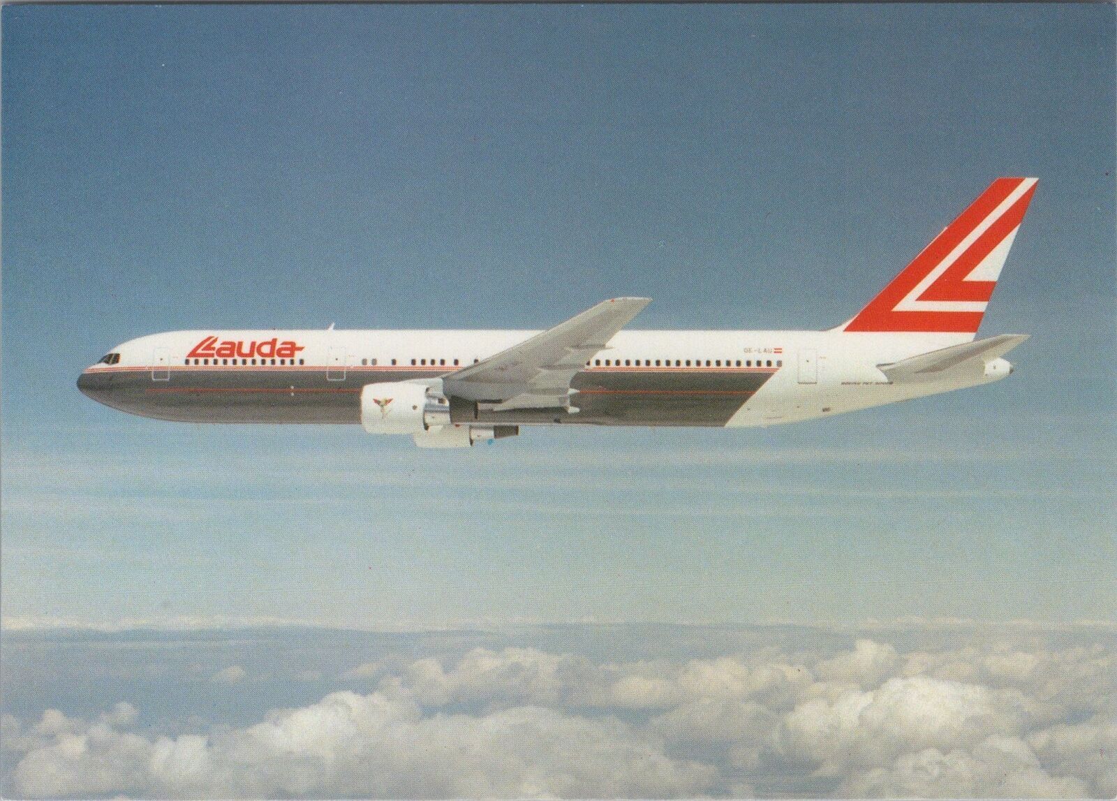 Aviation Postcard - Boeing 767 3T9ER Lauda Aeroplane Ref.RS16824 ...