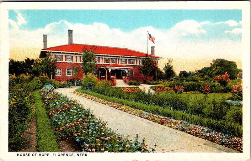 Postcard HOUSE SCENE Florence Nebraska NE AO7063 | United States ...