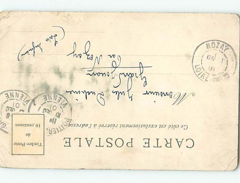 1901 foreign risque NUDE GIRL WITH ANGEL CHERUB FIGURE HL8599 | Topics ...