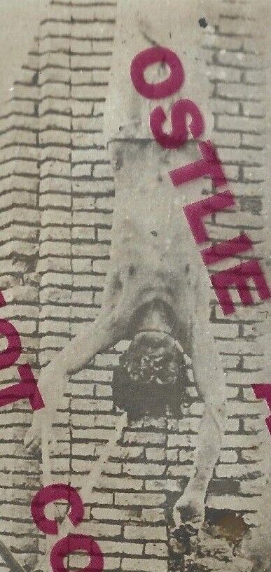 RPPC c1910 LYNCHING Hanging UPSIDE DOWN Execution DEATH Dying ...