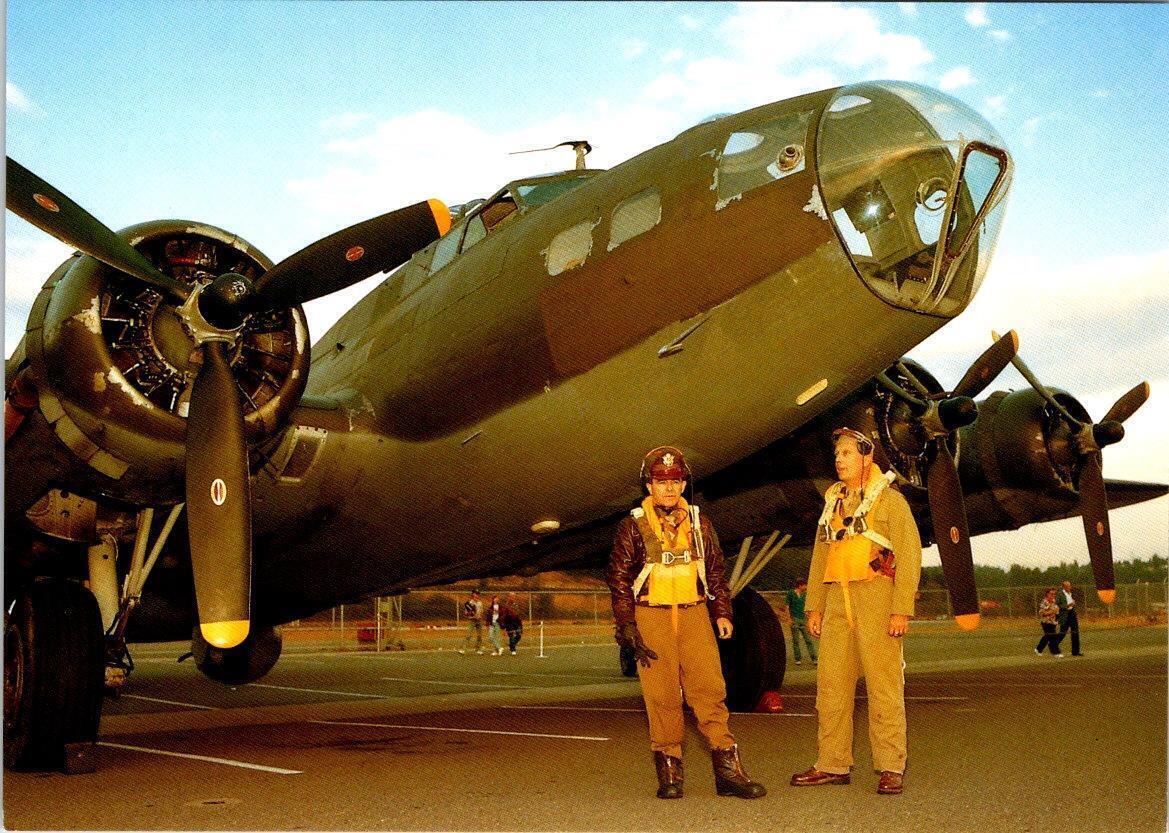2~4X6 Postcards WA, Seattle MUSEUM OF FLIGHT B-17 Bombers~WWII Pilot ...