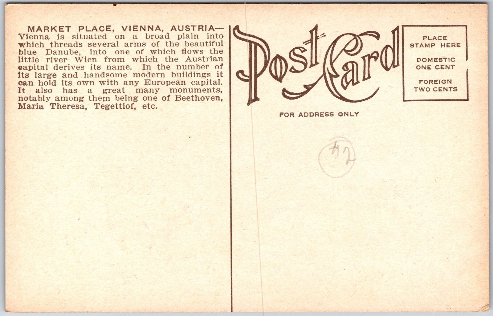 Market Place Vienna Austria Monument Busy Streets Buildings Umbrellas ...