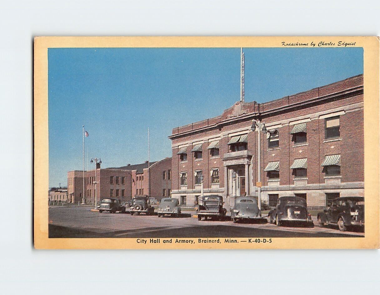 Postcard City Hall and Armory, Brainerd, Minnesota | United States ...