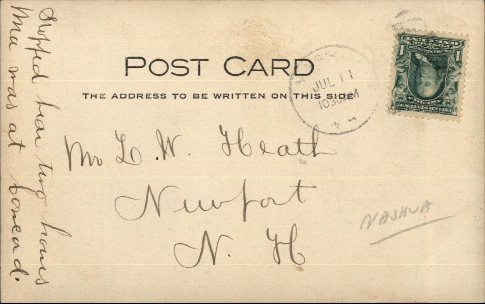 Nashua NH Masonic Temple c1905 Real Photo Postcard | United States ...