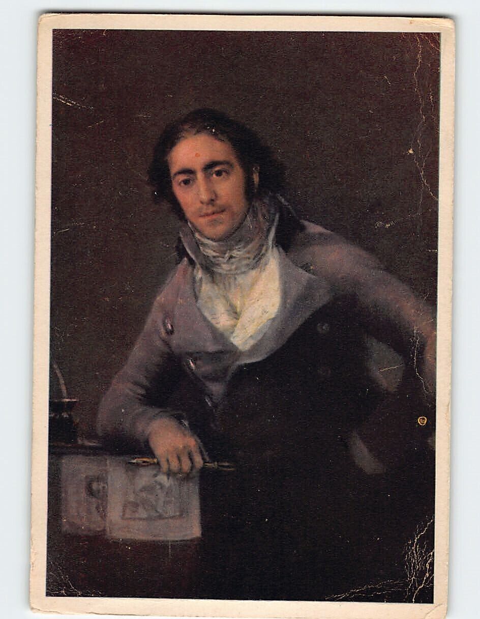Postcard Portrait of Mr. Castro By Goya, Louvre Museum, Paris, France ...