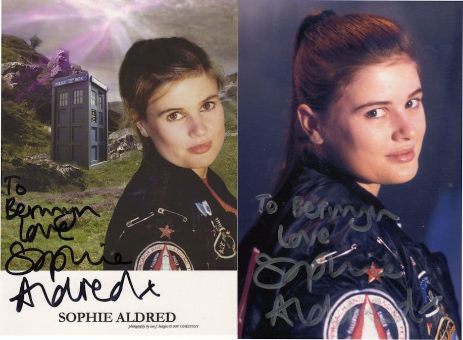 Sophie Aldred Dr Who Stunning 2x Hand Signed Photo s | Topics ...