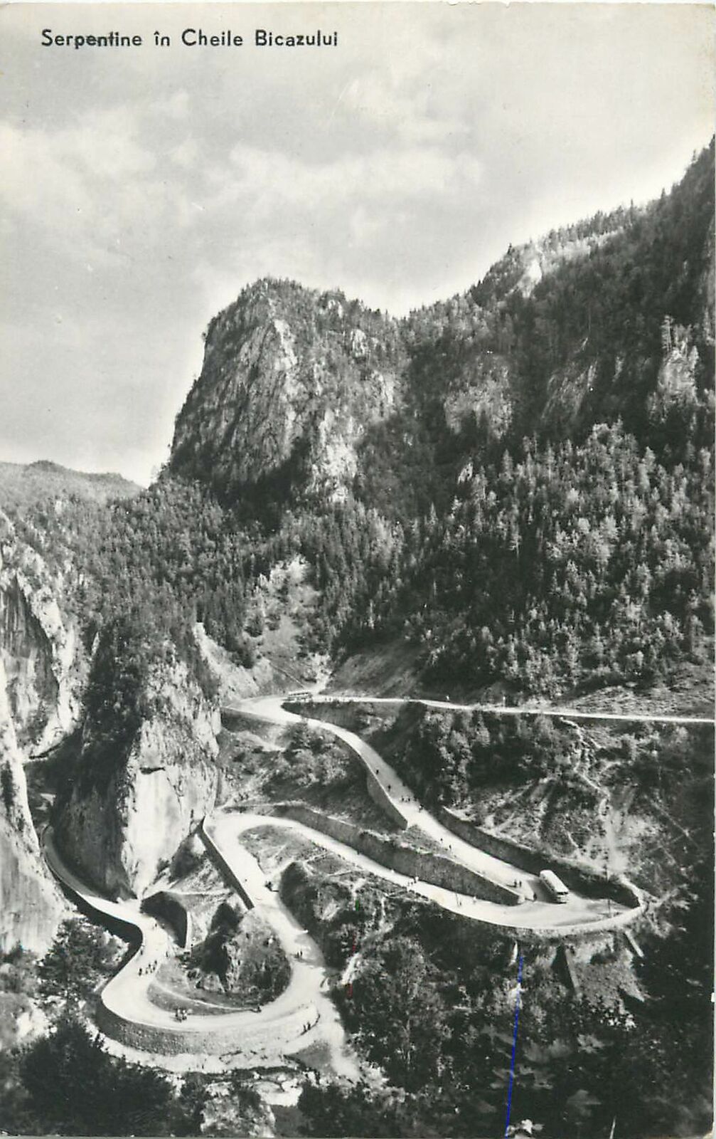 Serpentine aspect montan pitoresc Cheile Bicazului Romania carte ...