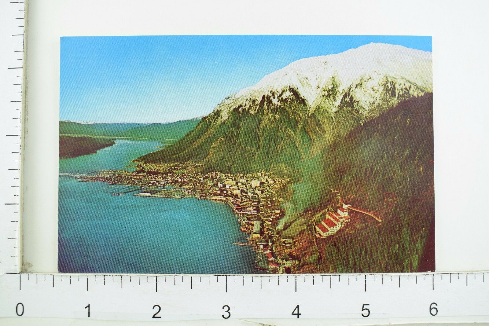 Vintage Juneau, Bird's Eye View Capital of Alaska Postcard P47 | United ...