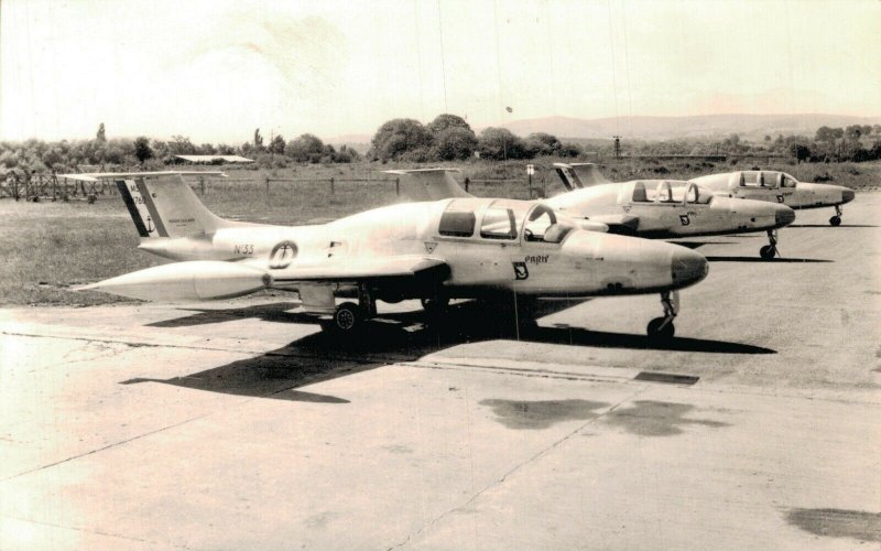 Aviation Morane Saulnier MS.760 Paris France Jet Trainer Vintage RPPC ...