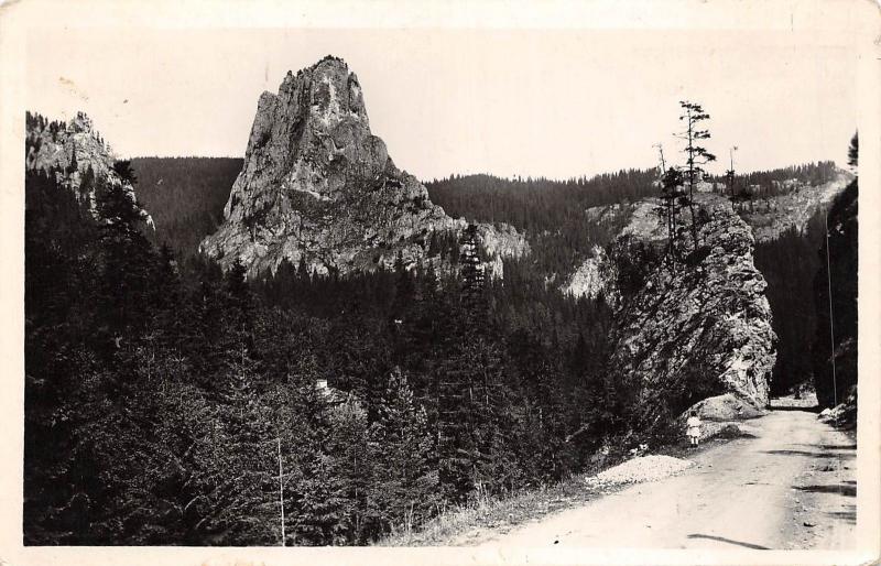 B78052 real photo erdely bekas szoros ardeal Cheile Bicazului harghita ...