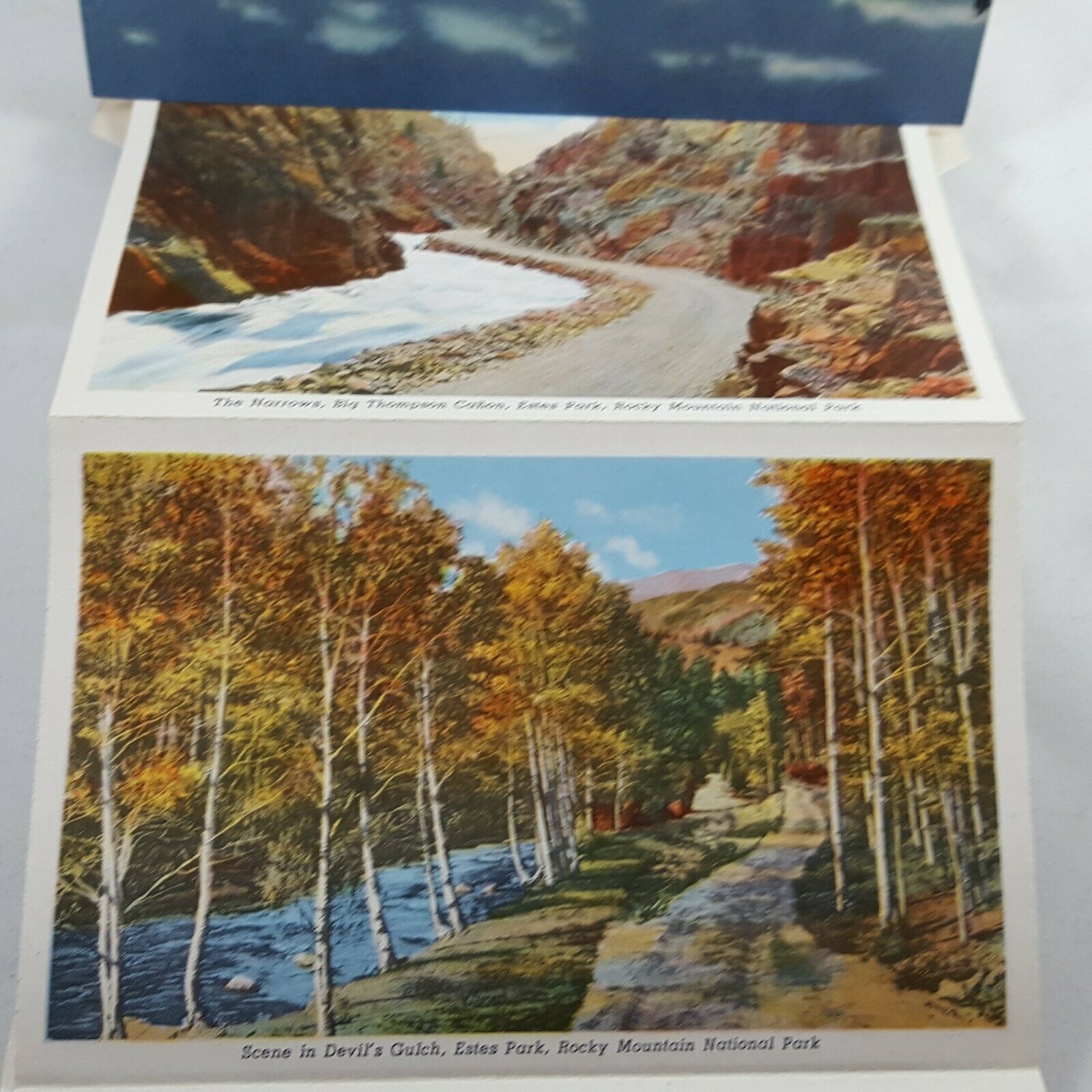 Big Thompson-Estes Park Gateway to Rocky Mt. National Park fold-out ...