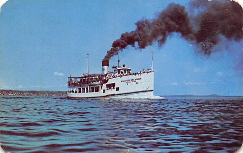 SS Mackinac Islander Ferry Boat Ship | Topics - Transportation - Boats ...