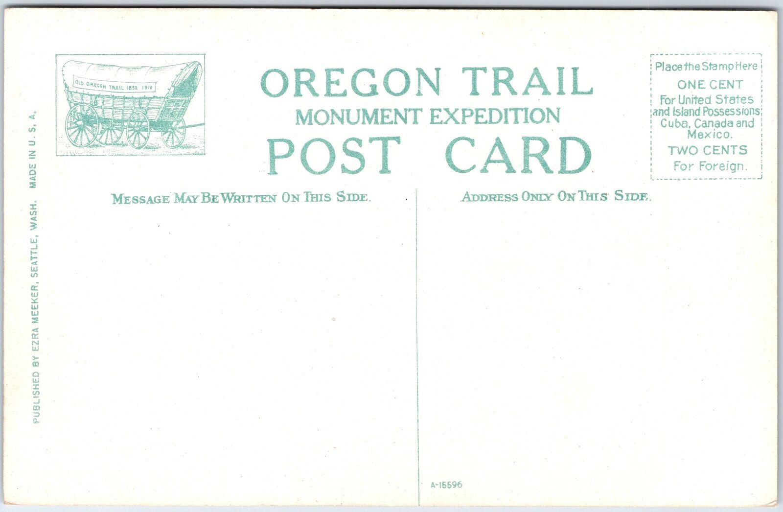 Vintage Postcard Portrait of Ezra Meeker and Multiple Scenes of HIS ...