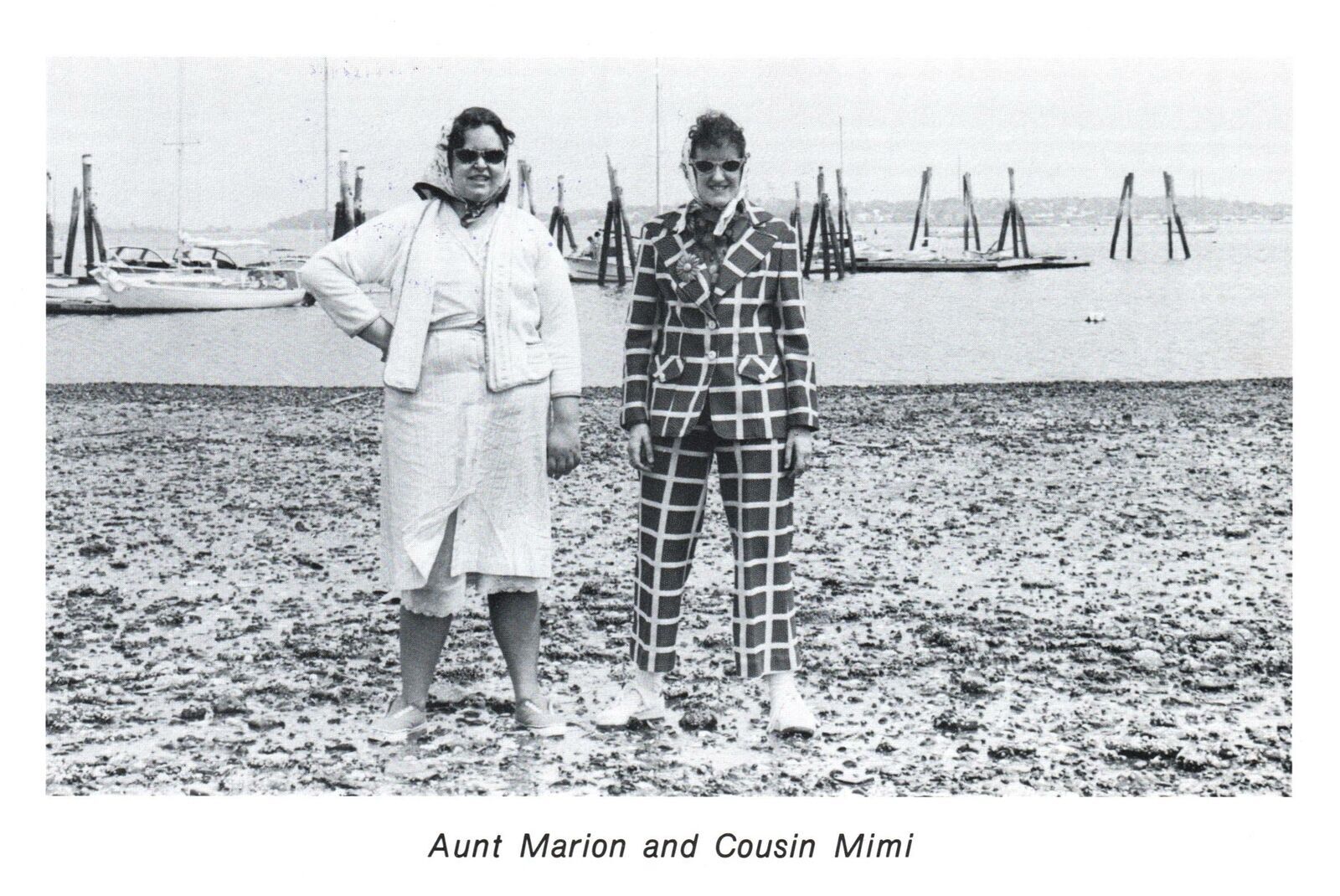 Continental Size Postcard Aunt Marion and Cousin Mimi (Type 4) Becoming ...
