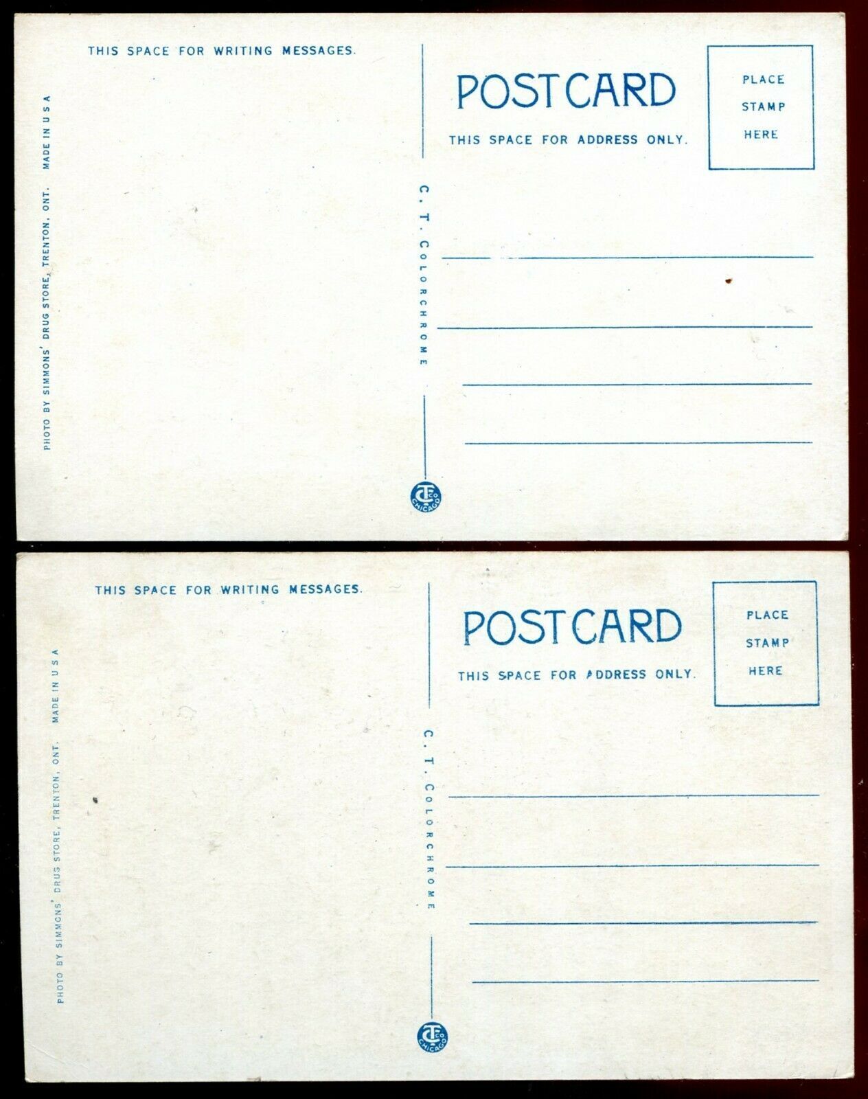 h3894 - TRENTON Ontario 1930s Set of 2 Postcards. Gilbert House. Church | Canada - Ontario ...