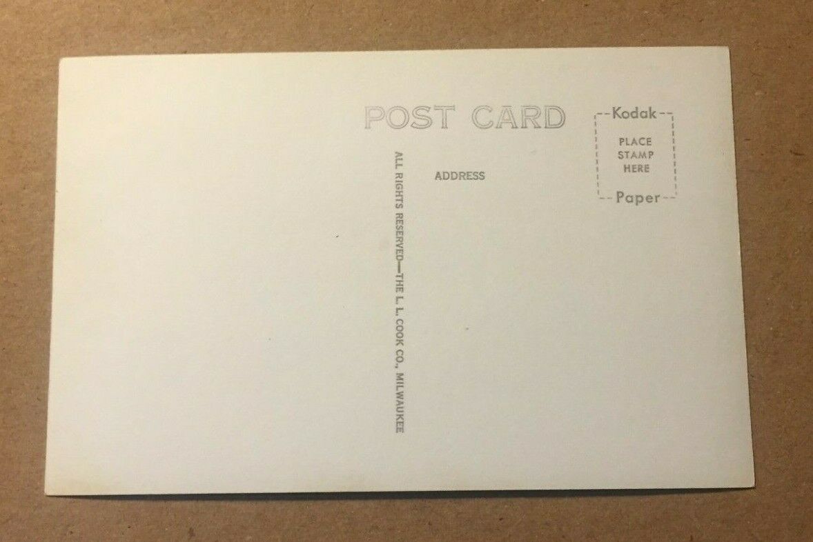 Vintage Unused Real Photo Postcard Crescent Park & Chamberlain's PT ...