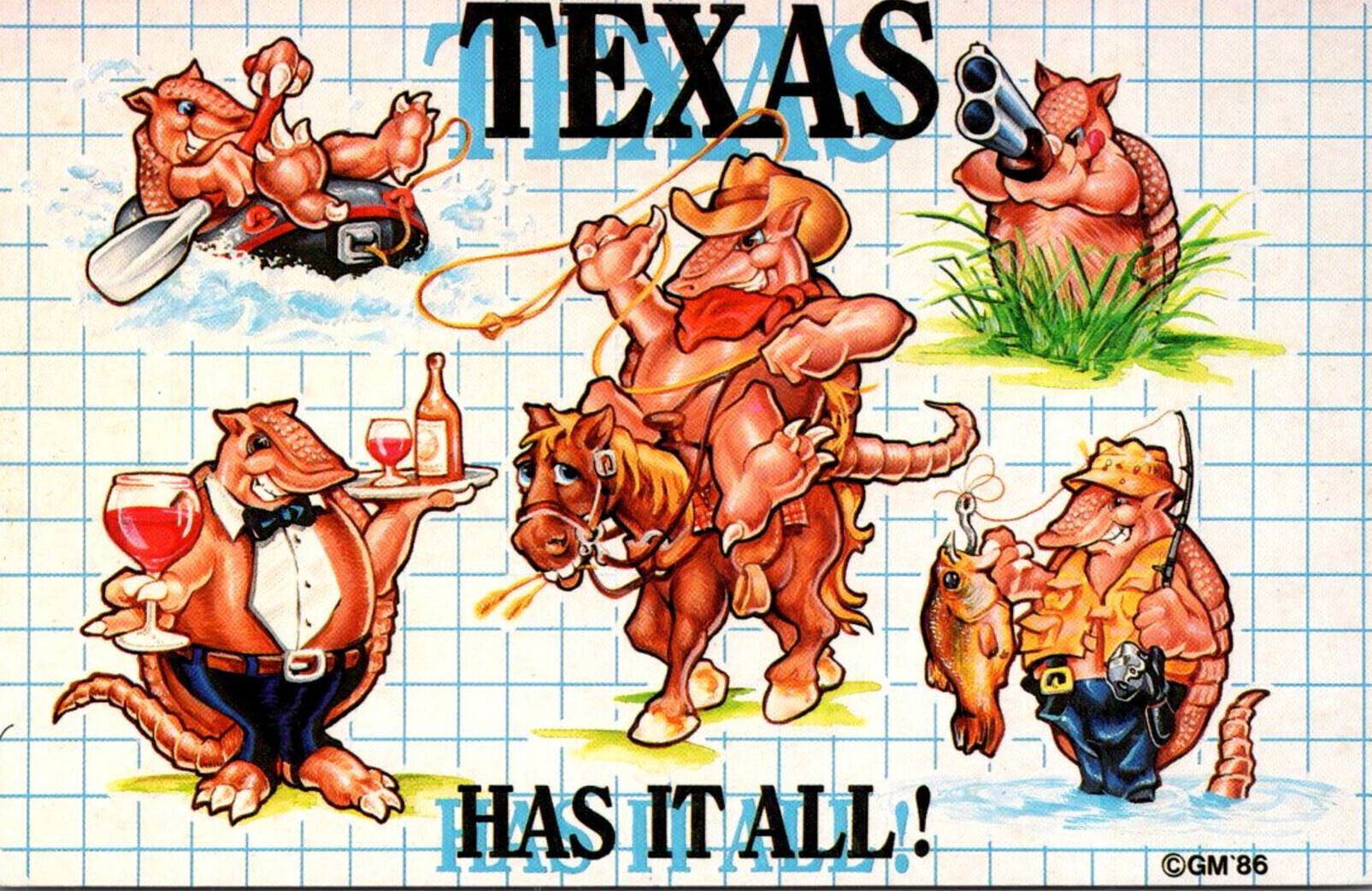 Texas Humour Texas Has It All | United States - Texas - Other, Postcard ...