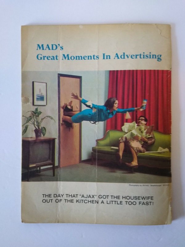 MAD Magazine Oct 1965 Issue No 98 Flipper Dolphin TV Show Lord Jim ...