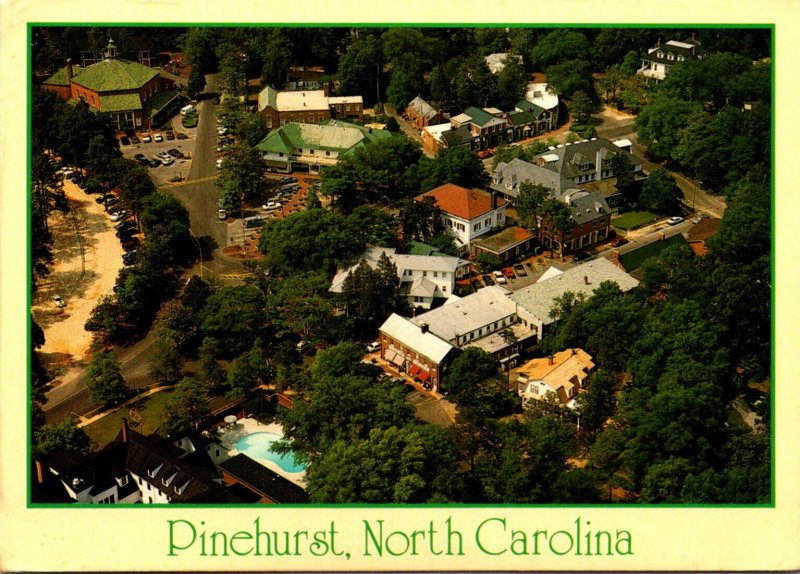 North Carolina Pinehurst Aerial View 1990 | United States - North ...