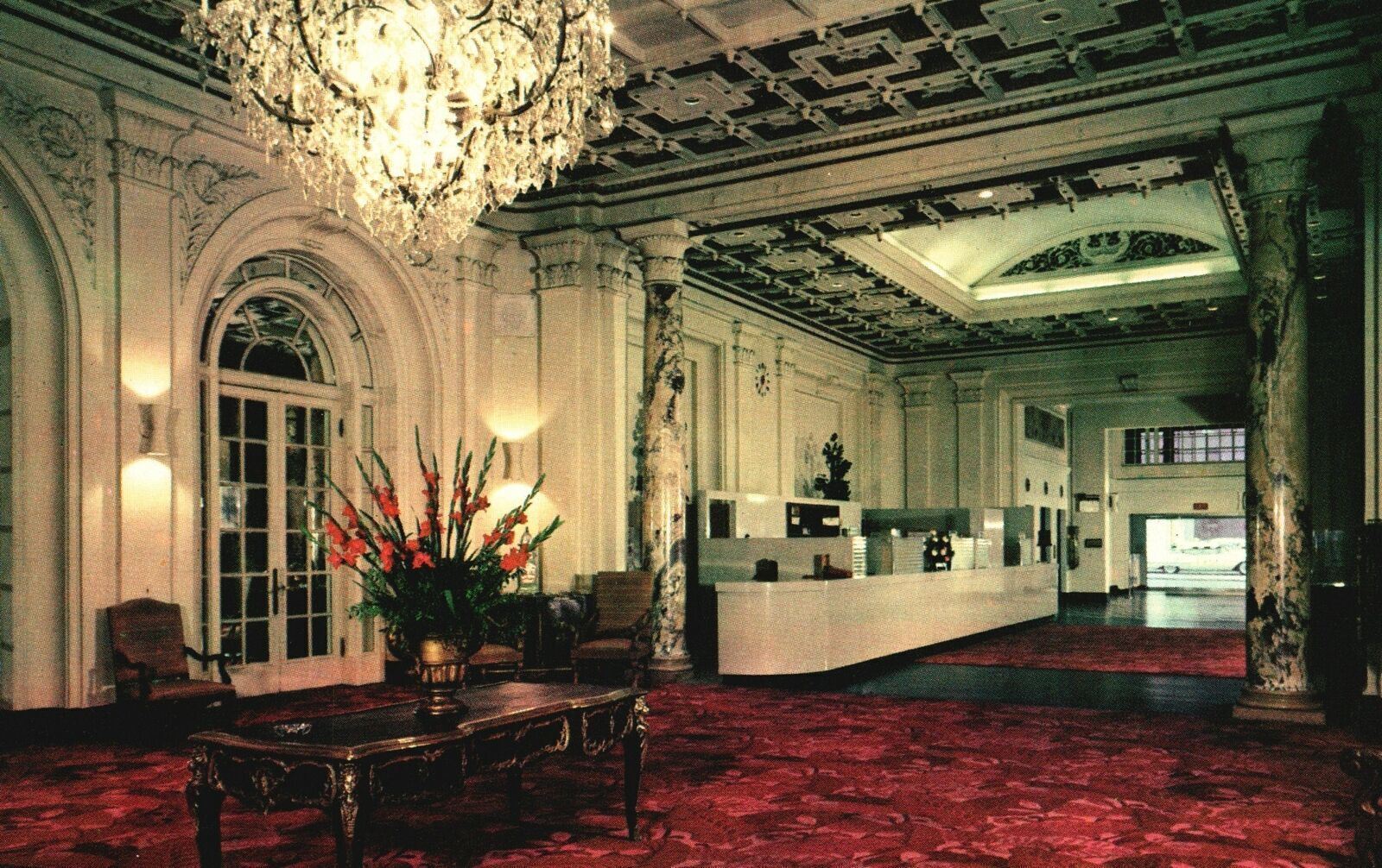 Vintage Postcard Sheraton Plaza Hotel Historic Copley Sq. Boston ...