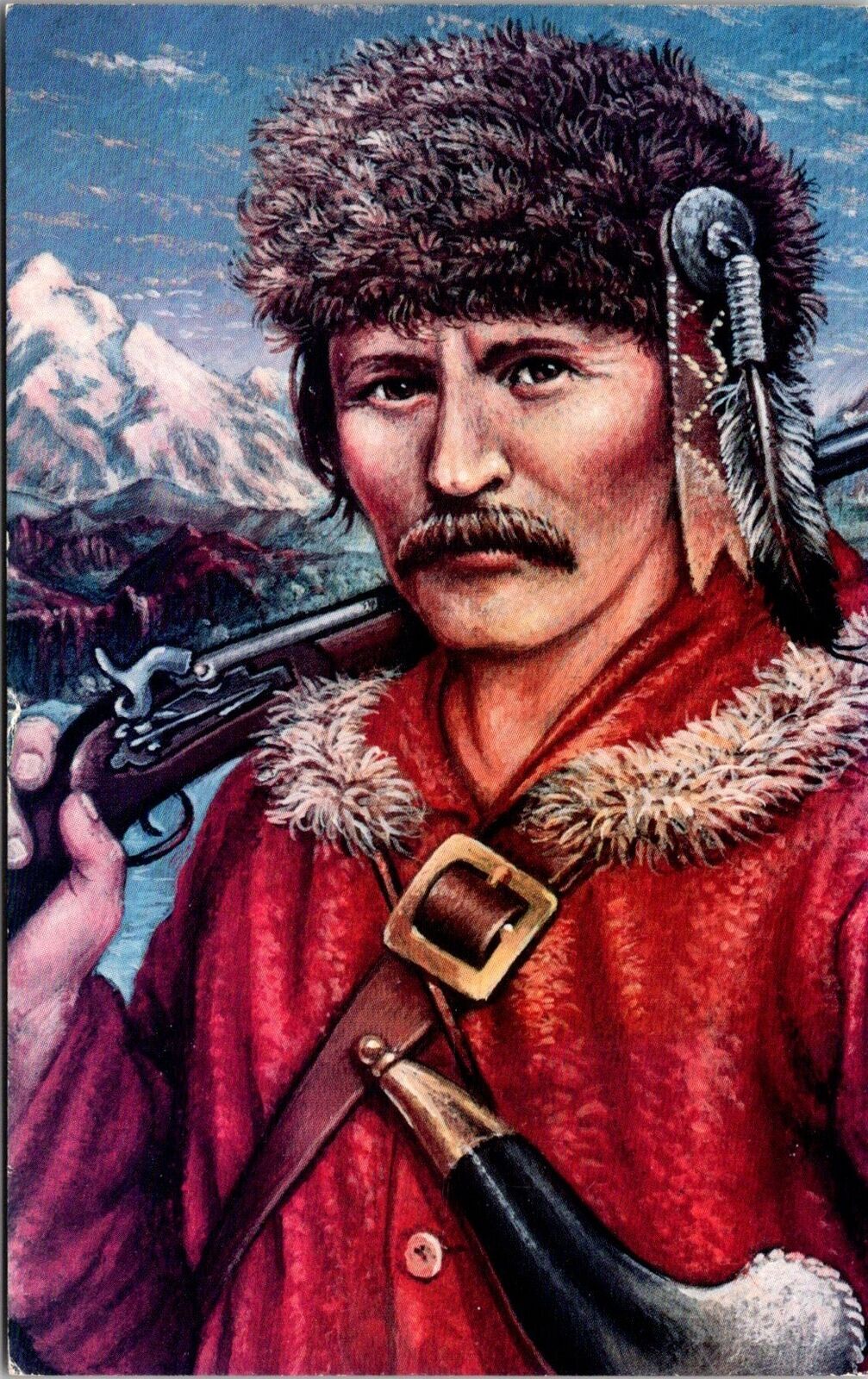 Vintage Postcard Portrait of KIT Carson the Frontiersman on Prepaid ...