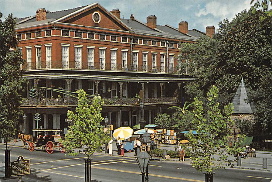 Pontalba Apartments , New Orleans, Louisiana | Topics - Other, Postcard ...