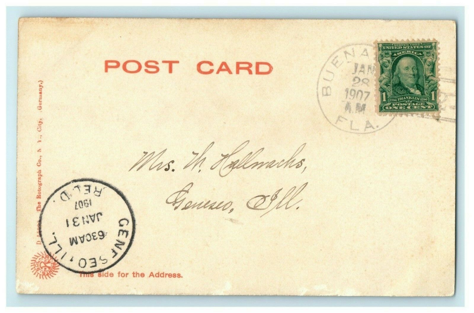 1907 Entrance to Fort Dallas Park Miami Florida FL Posted Antique ...