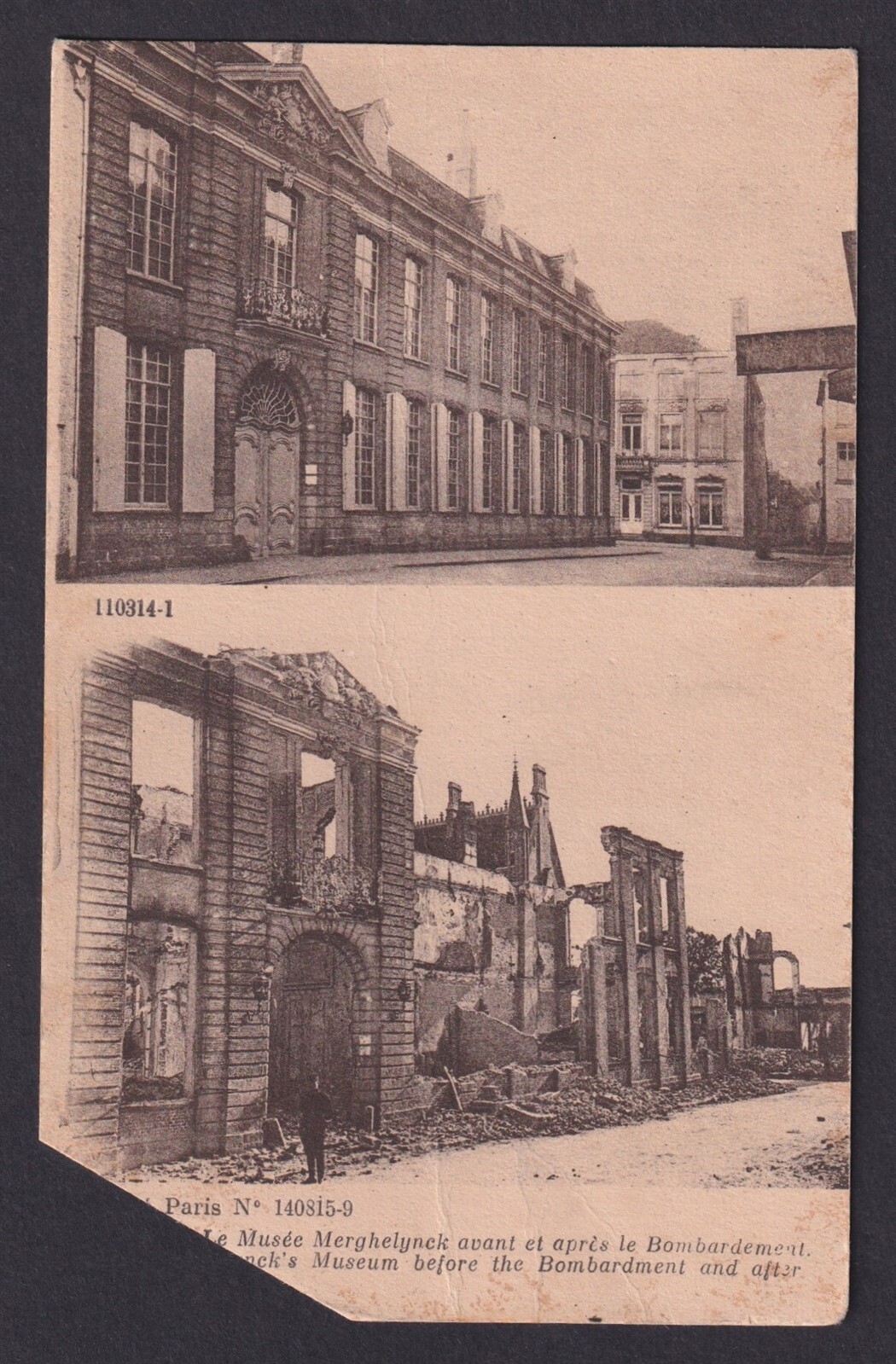 BELGIUM, Postcard, Ypres Ieper, the Merghelynck's Museum, WWI, Unposted ...