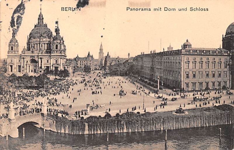 Panorama mit Dom und Schloss Germany 1912 | Europe - Germany - Other ...