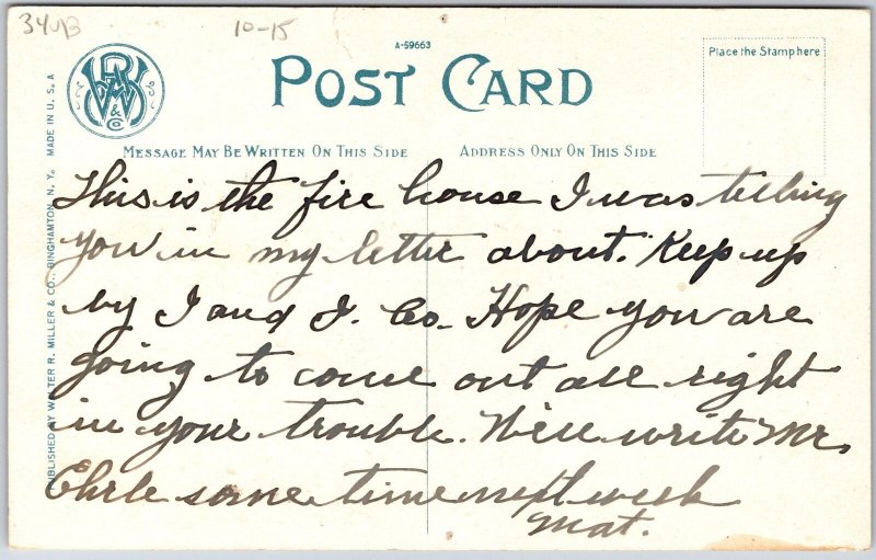 Central Fire Station Johnson City New York NY Mainroad & Street View ...