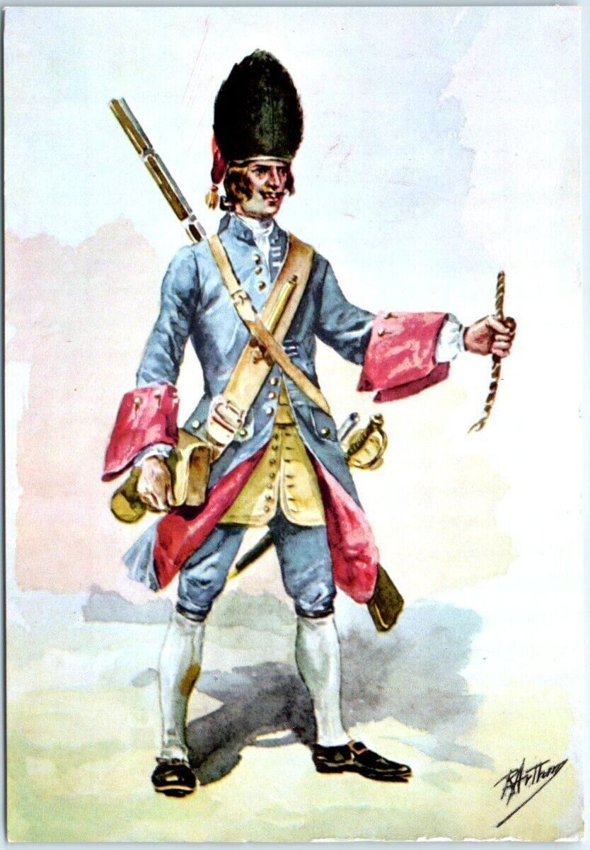 Postcard - Grenadier, Portuguese Military Uniform, Museu Militar ...