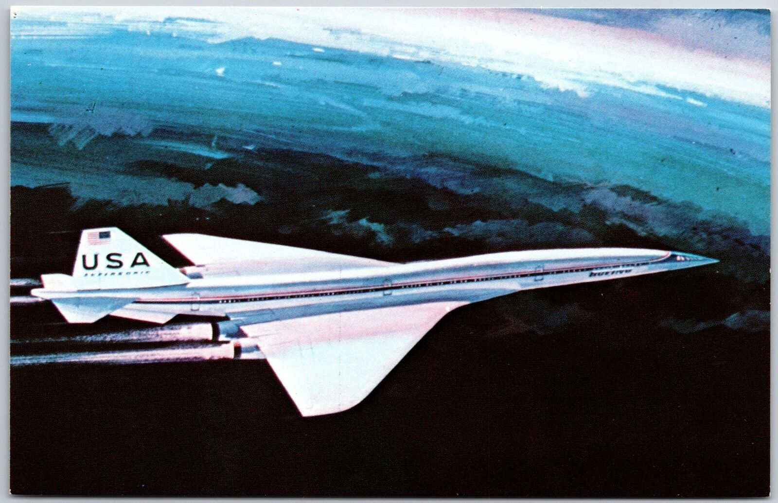 Airplane SS Exhibit Center 288 Foot Mock-Up US Supersonic Transport ...